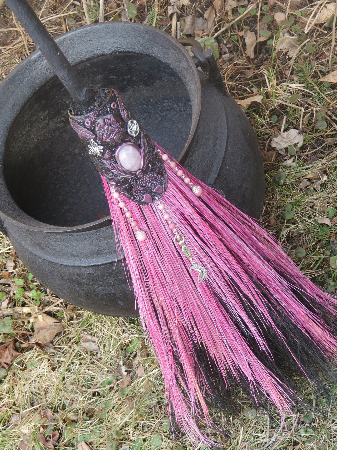 Witch's Broom Fairy Altar Broom 34 MADE TO ORDER - Etsy