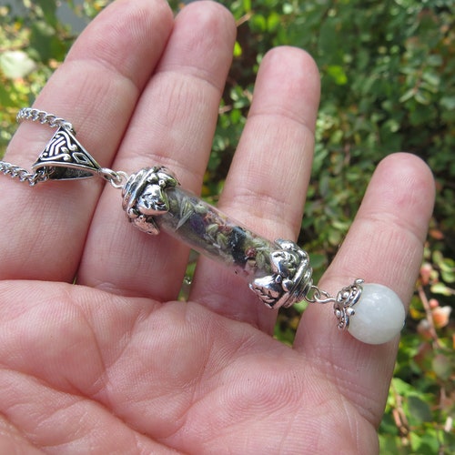 Protection Necklace Witchcraft Amulet Wicca Jewelry Witchy Etsy