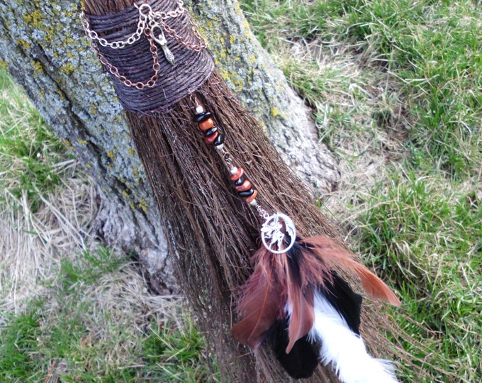 Witches Ritual Broom, Altar Besom, Wedding Broom/handfasting Besom ...