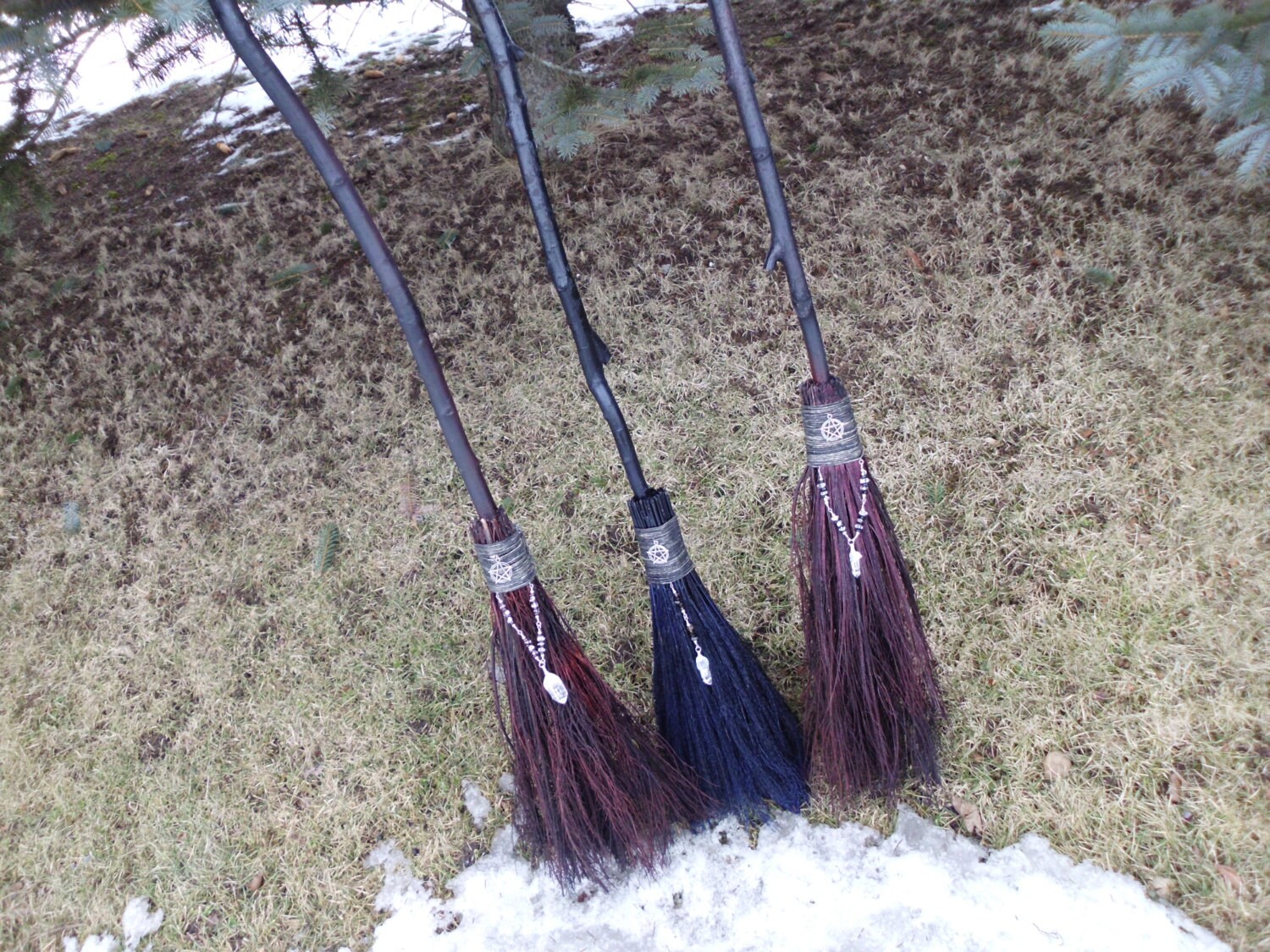 Witch's Broom Handfasting Broom Wiccan Wedding Jump - Etsy