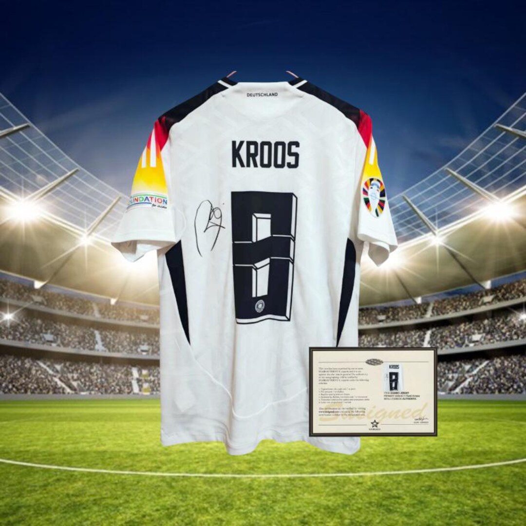 Signed Toni Kroos Germany 24/25 Shirt - Etsy