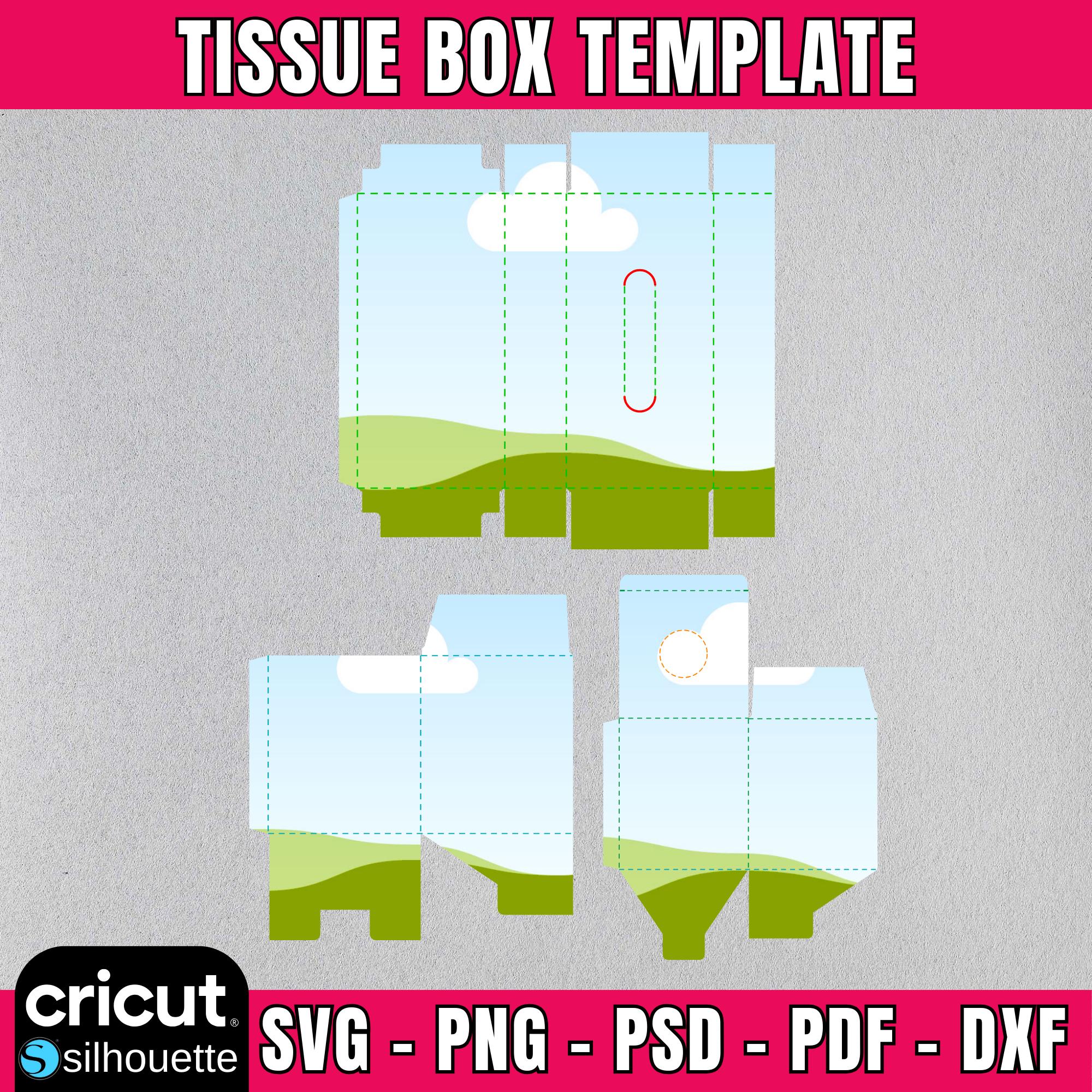 Tissue Box Template Bundle, Tissue Box Svg, Tissue Box Template, Tissue ...