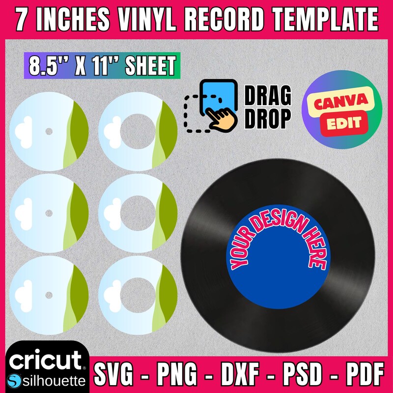 Vinyl Record Label - Etsy