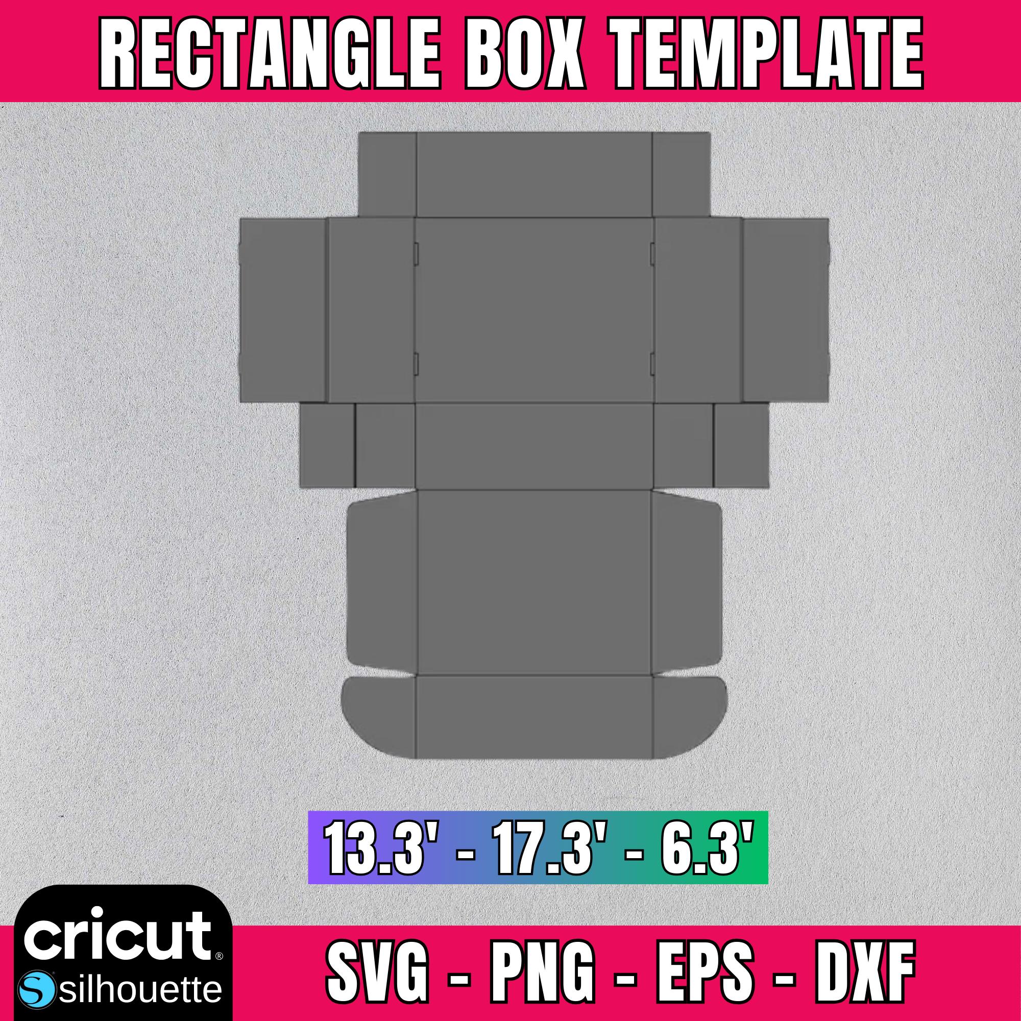 Rectangle Box Template Svg, Box Template Svg, Packaging Box Svg, Shipping Box, Cut File Box Svg ...
