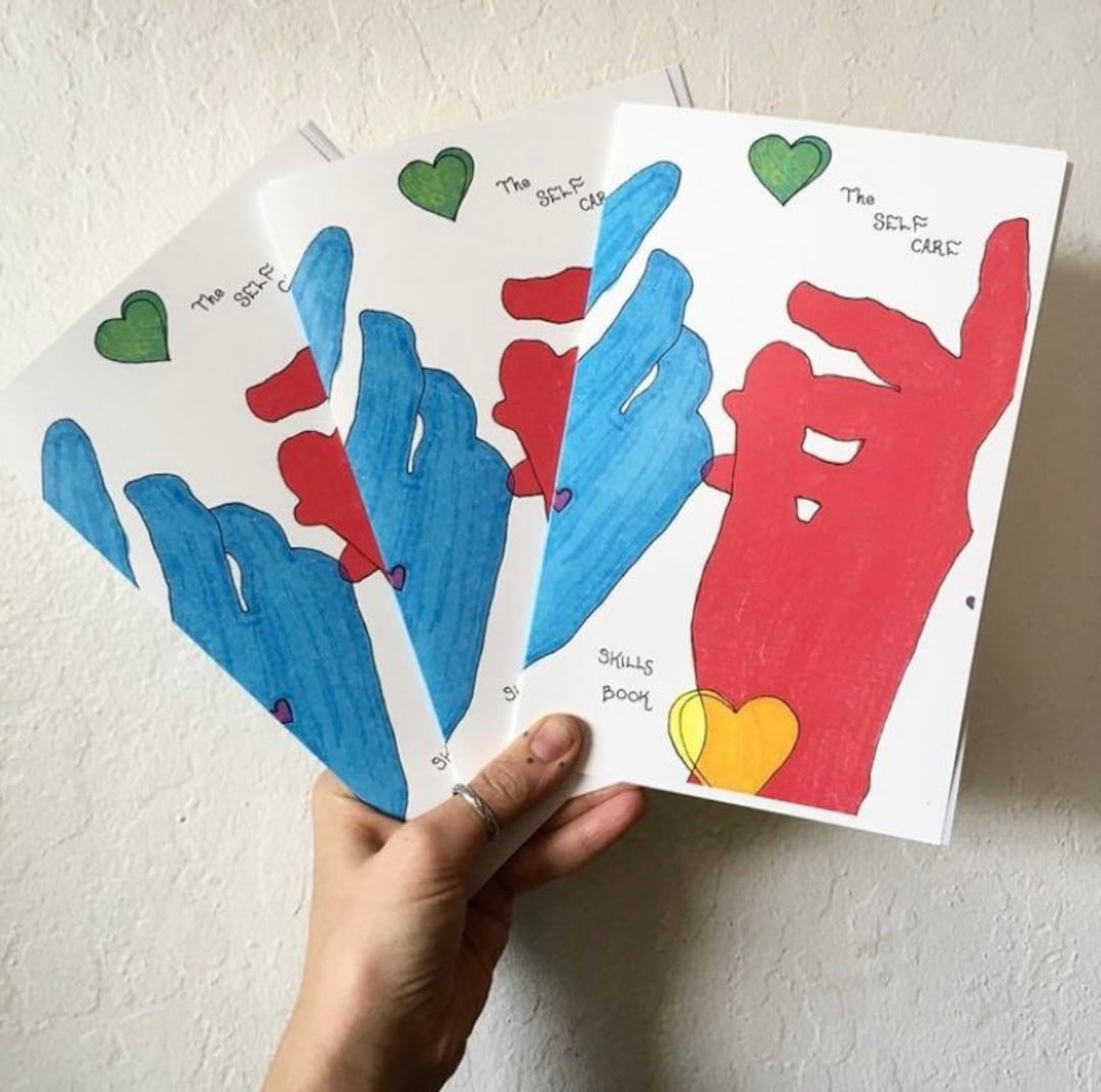 Self Care Skills Zine, Mental Health and Coping Booklet - Etsy