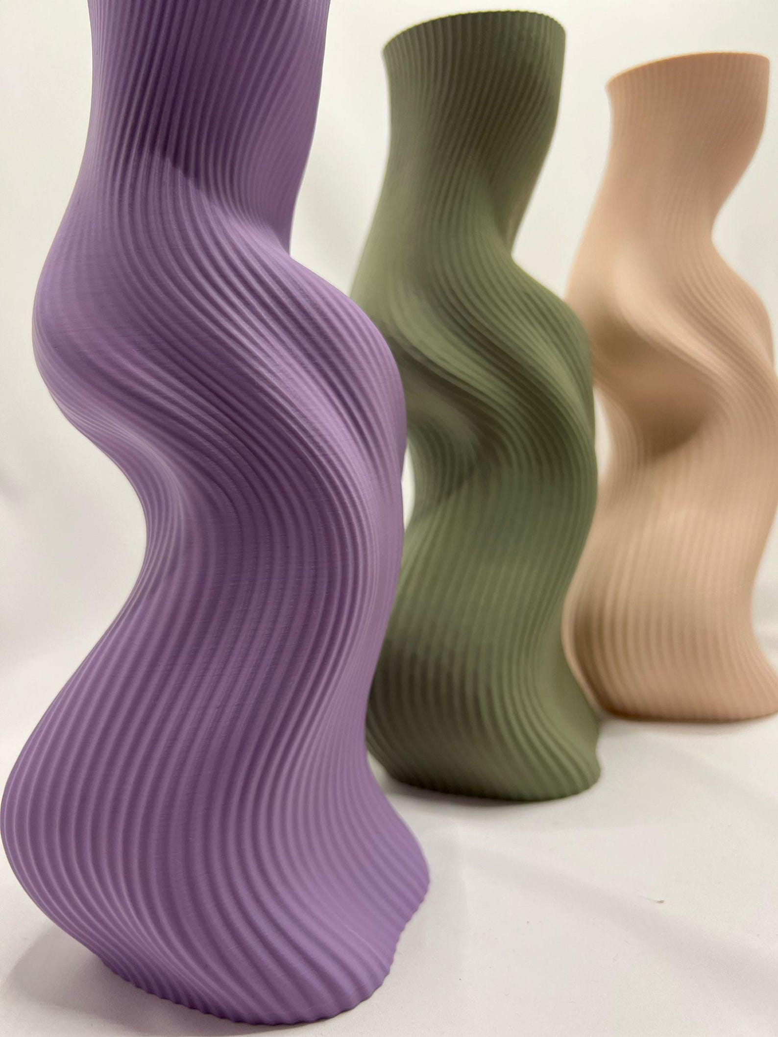 3D Fluid Vase - Etsy