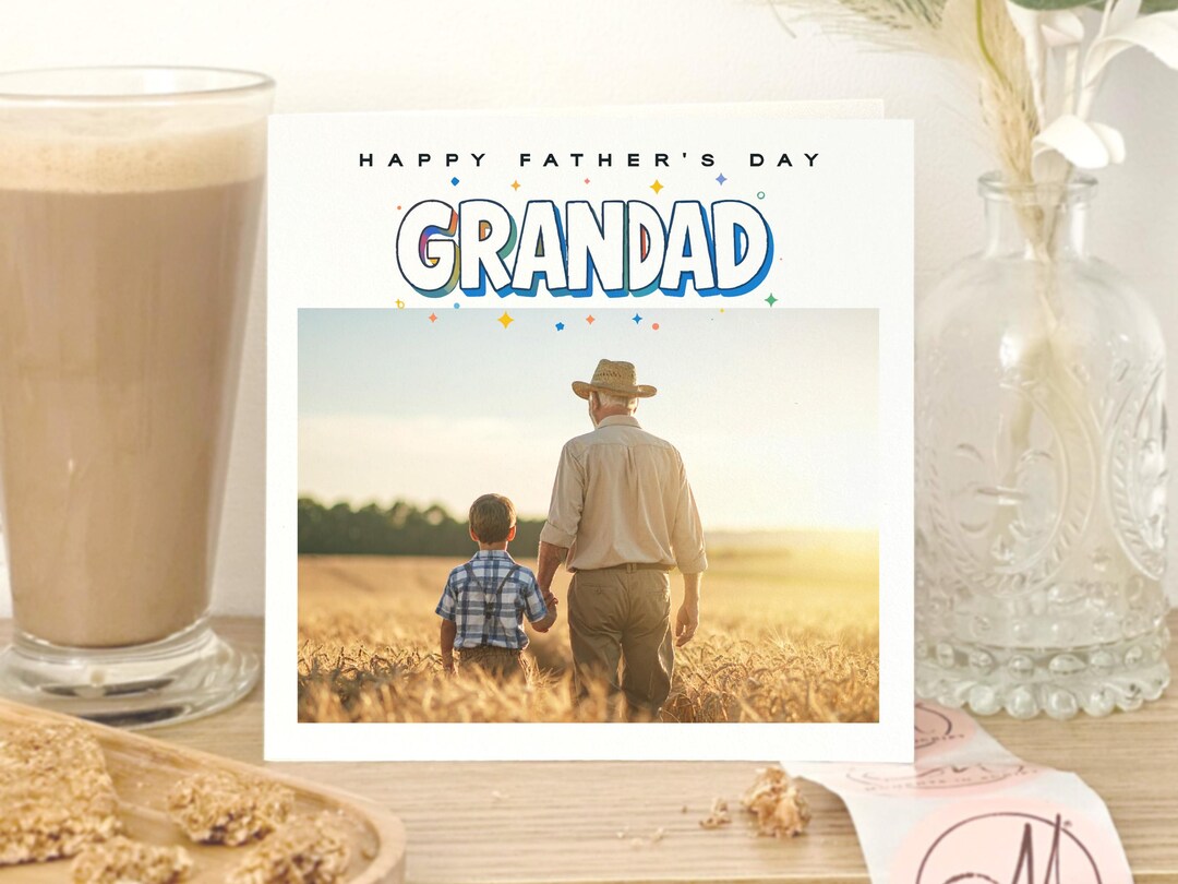 Grandad Father's Day Card, Father's Day Cards for Grandad, Grandad ...