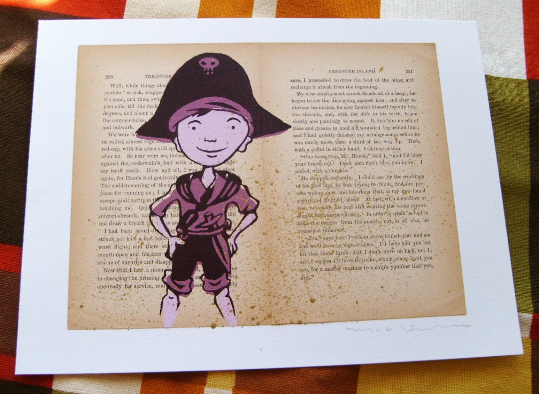 Jim Hawkins of Treasure Island Litkids Print Edition 2 - Etsy