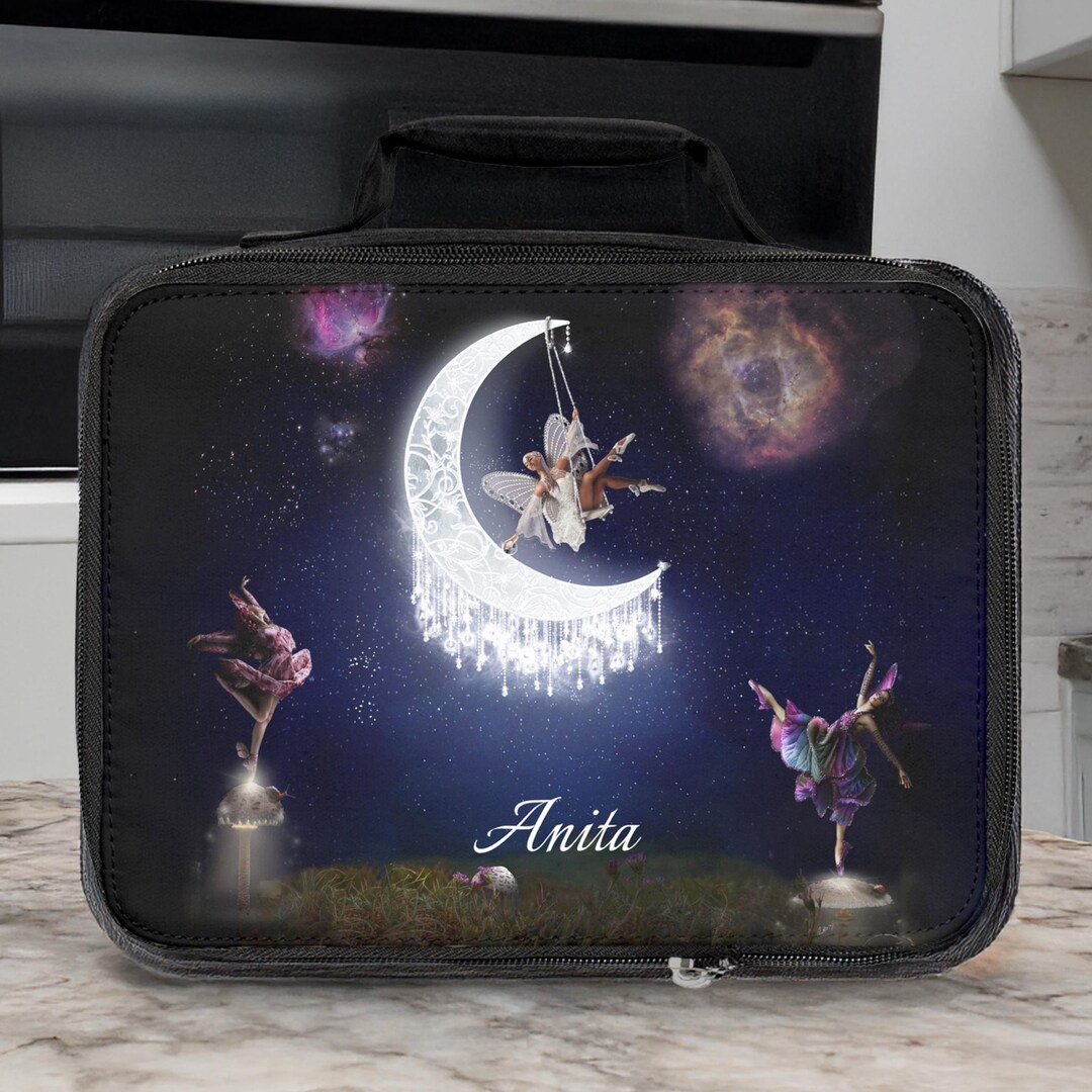 Moonlight Fairies Fantasy Lunch Box a Whimsical Gift for Fairy Lovers ...