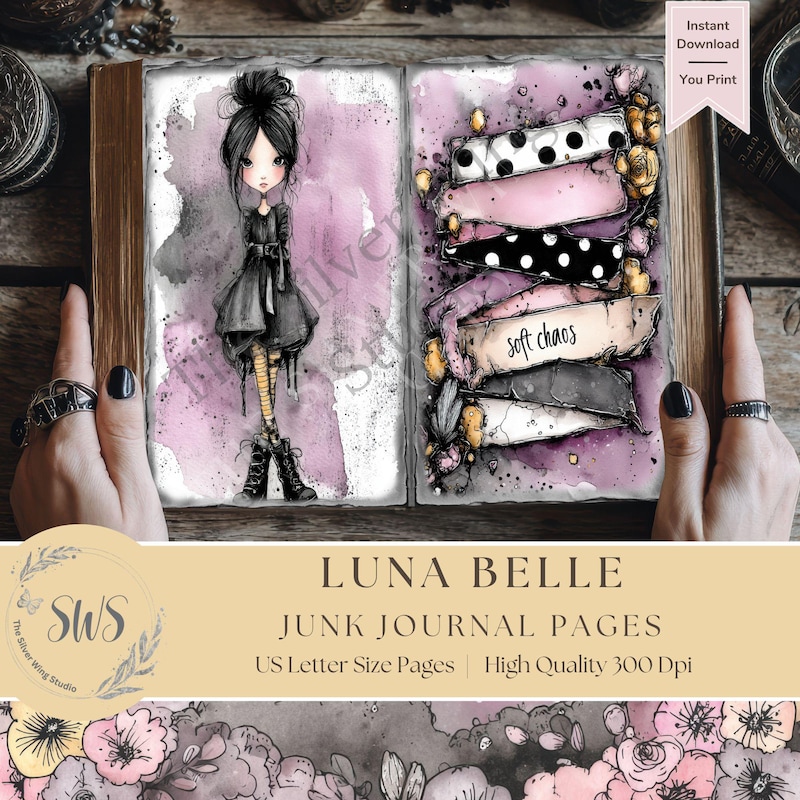 Goth Journal Pages - Etsy