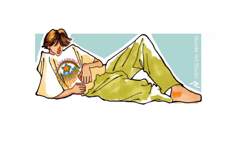 Stylized Figure & Portrait Illustration - Etsy