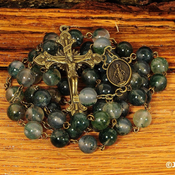 Stone Rosary - Etsy