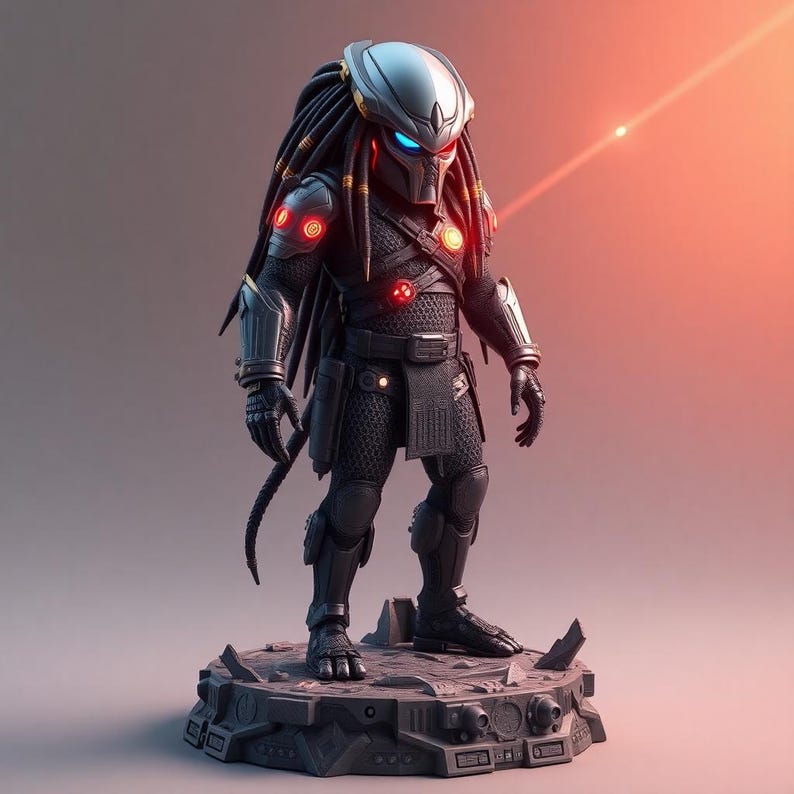 Predator - STL File, 3D Print Model, STL File for 3D Printer, 3D ...