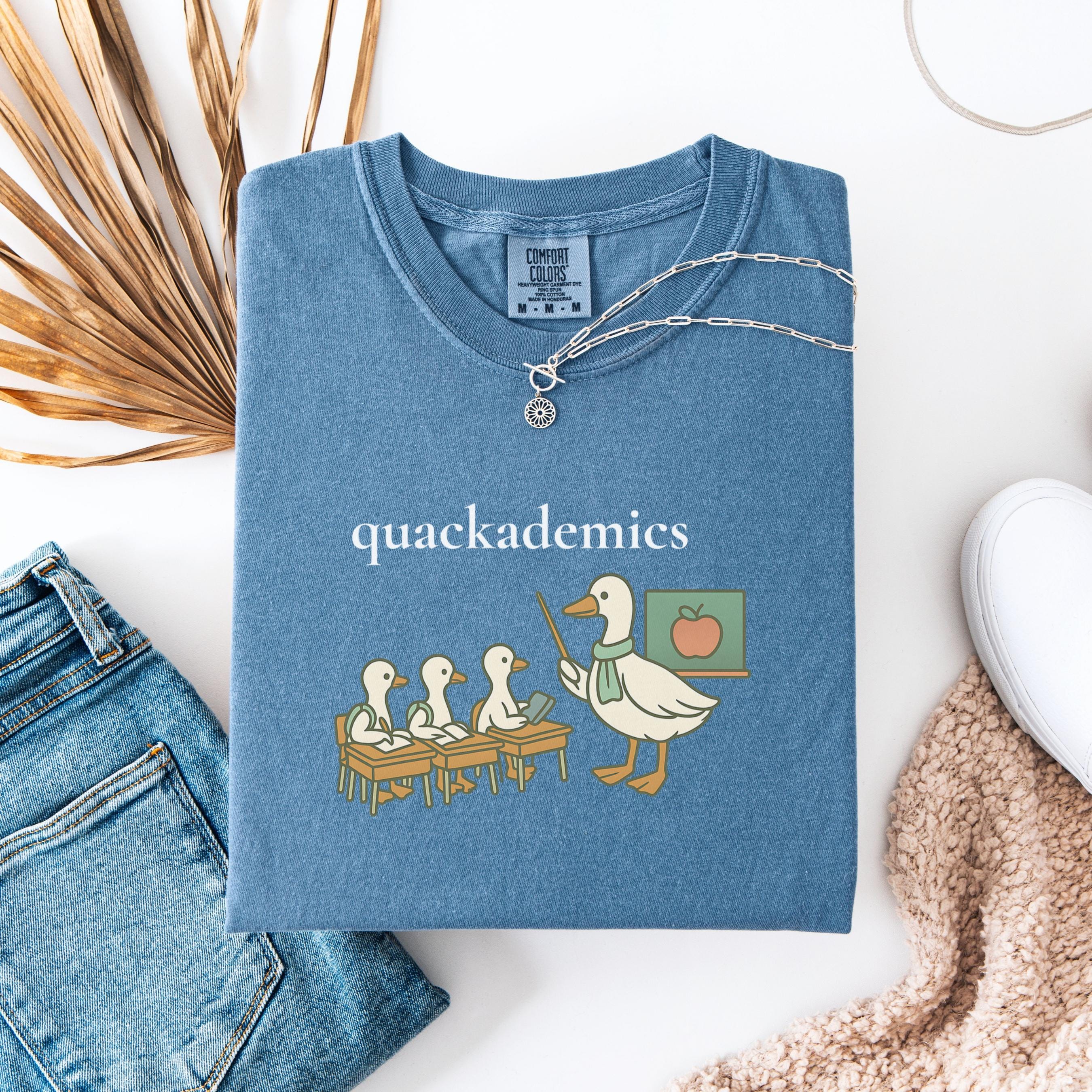 Funny Goose Teacher Club Shirt, Comfort Colors T-shirt, Cute Goose Tee ...