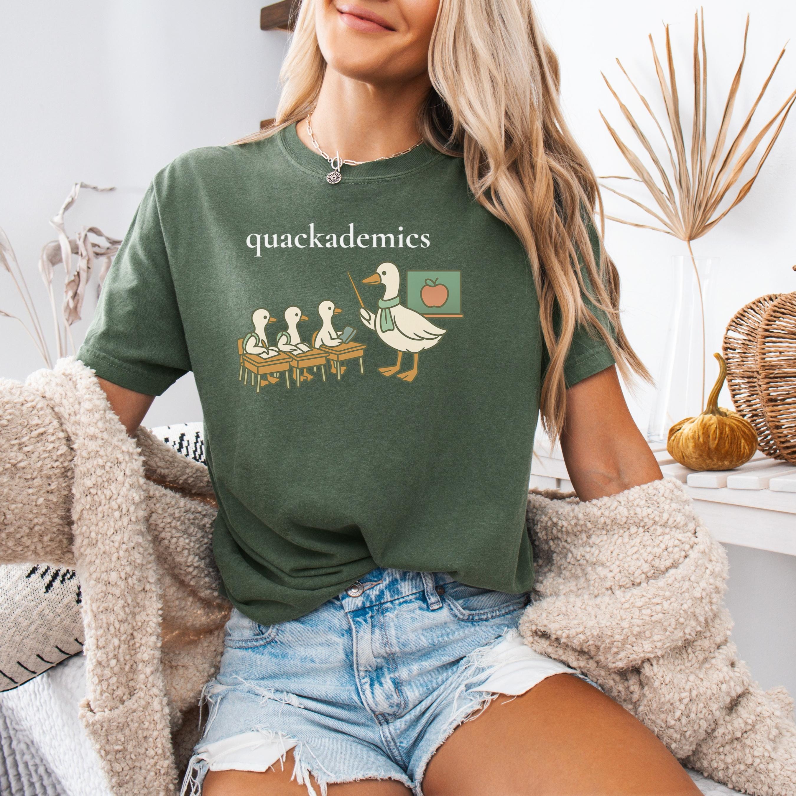 Funny Goose Teacher Club Shirt, Comfort Colors T-shirt, Cute Goose Tee ...