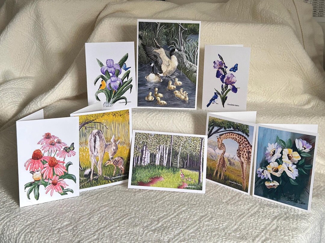 8-M Mix and Match 4X5 (NOTE) (pick and Choose Your Own) Cards at ...