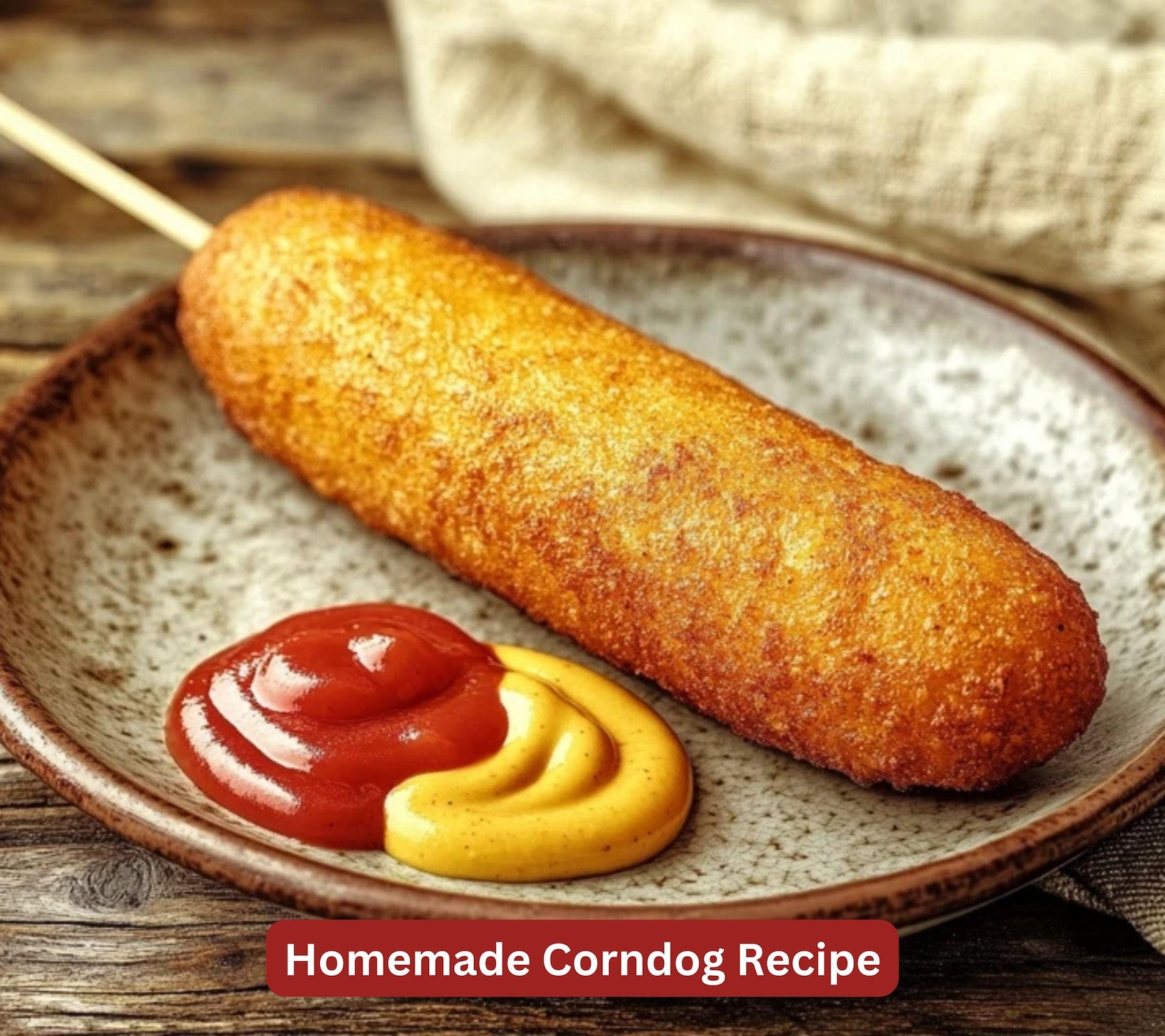 Best Recipe for Homemade Corn Dogs, Perfect Easy Dinner or Party Recipe ...