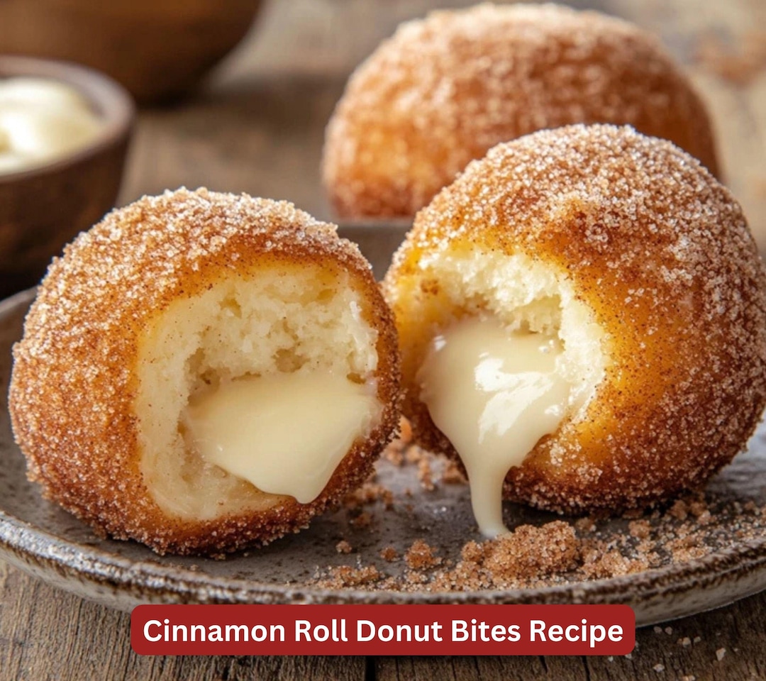 Best Recipe for Homemade Taco Bell Cinnamon Roll Donut Bites, Simple ...