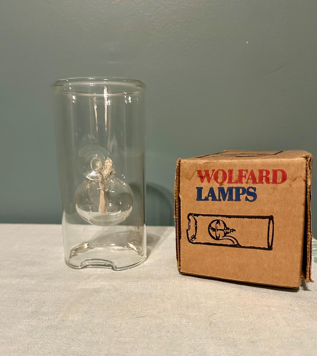 Wolfard Hand Blown Glass Oil Lamp 6 Inches - Etsy