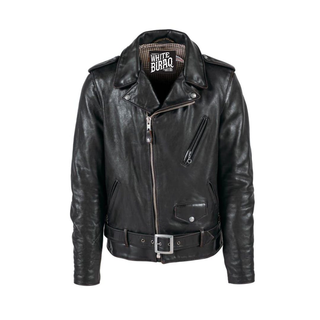 Hand Vintaged Cowhide Perfecto Jacket - Etsy