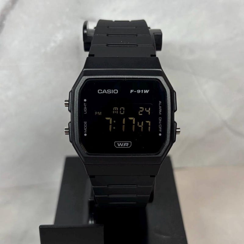Casio F91 Mod Negative - Etsy