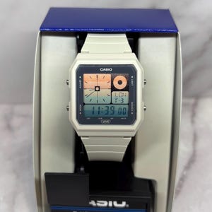Custom White Casio POP LF20W Sunset Sherbet Gradient Screen Mod - Etsy