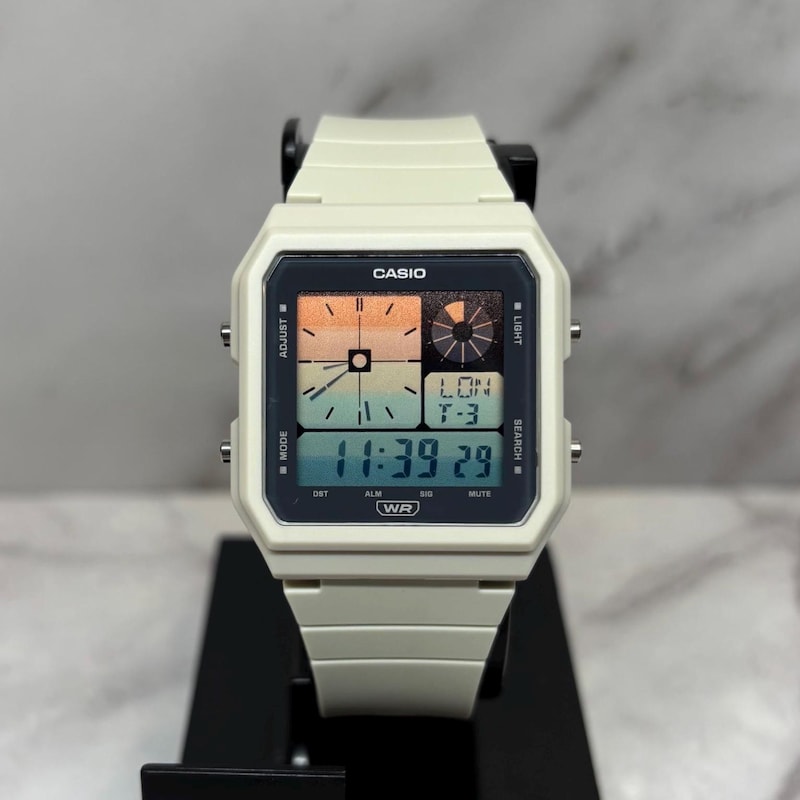 Casio Modded Watch White - Etsy
