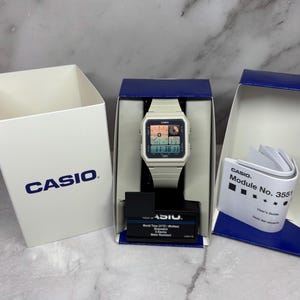 Custom White Casio POP LF20W Sunset Sherbet Gradient Screen Mod - Etsy