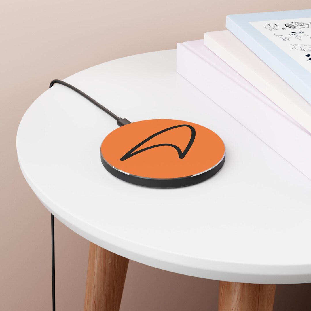 Wireless Charger, Mclaren F1 Stylish Logo, Phone Charging Pad, Car ...