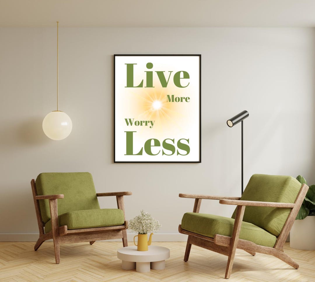A3 A4 Motivational Feel Good Poster Inspirational Affirmations Digital ...