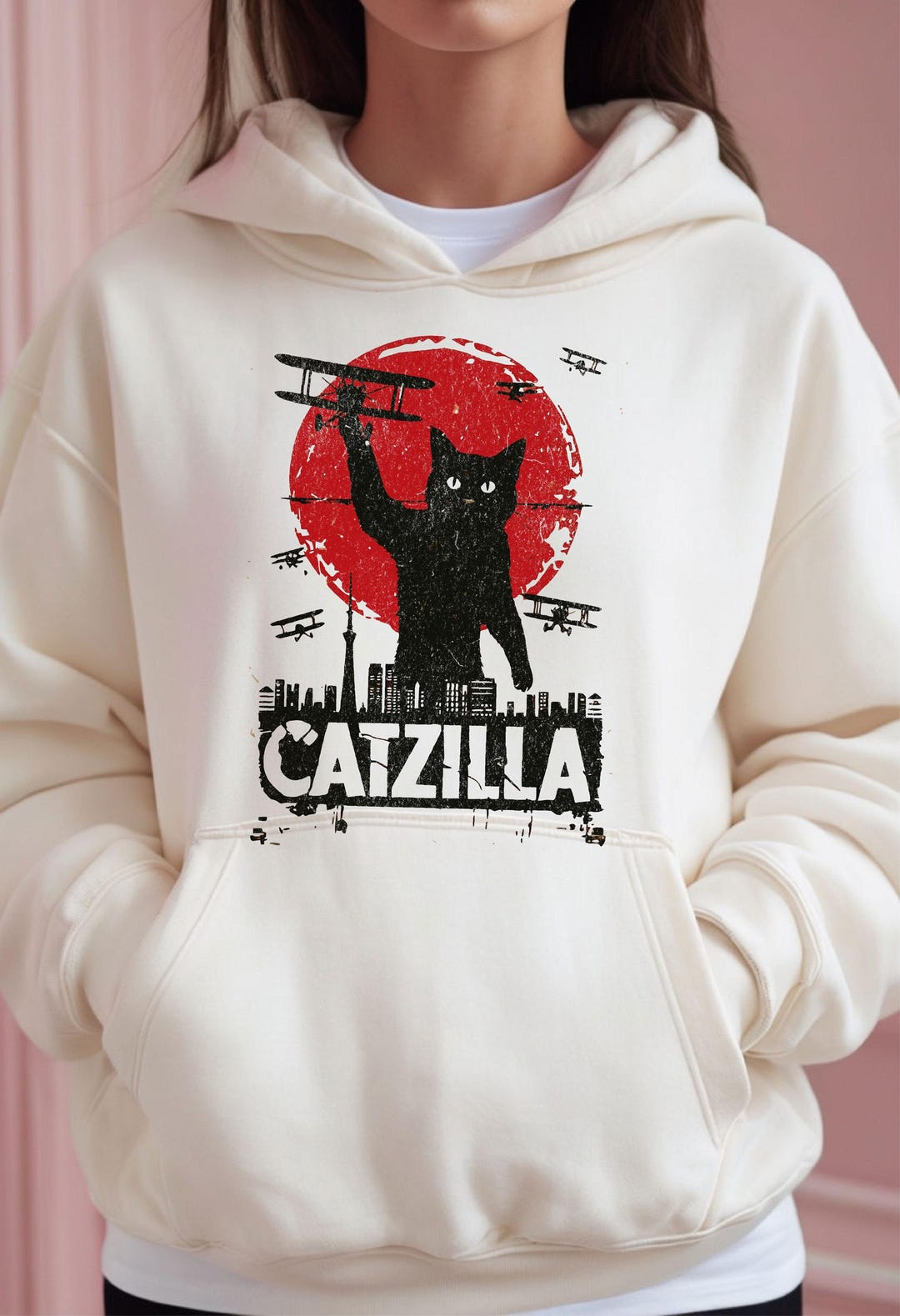 Catzilla PNG | Funny Cat Shirt | Sci Fi Movie Fan Png | Horror Movie ...
