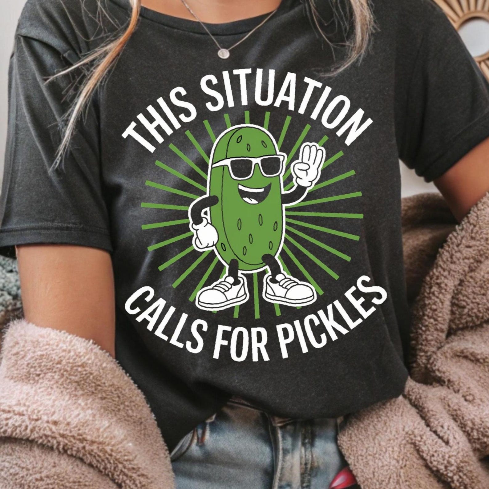 This Situation Calls for Pickles - Funny Sarcastic Pickle PNG - Instant ...