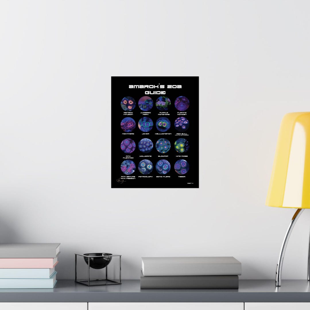 Amarok's Zoa Guide Pt.4 Matte Vertical Poster - Etsy
