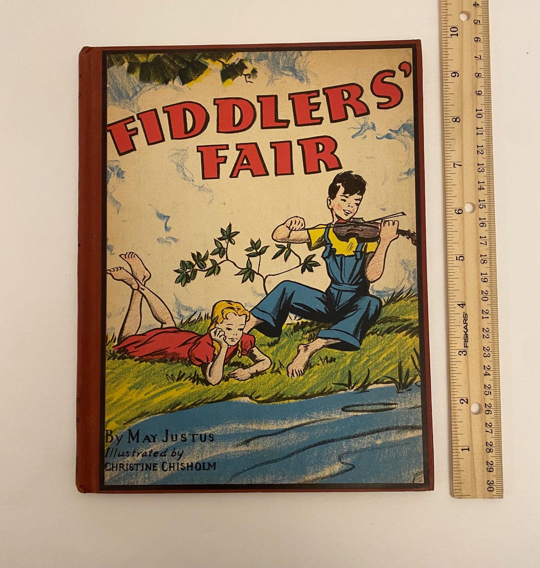 Vintage 1945 Fiddlers’ Fair HC Book by May Justus Rare Collectible A-4 ...