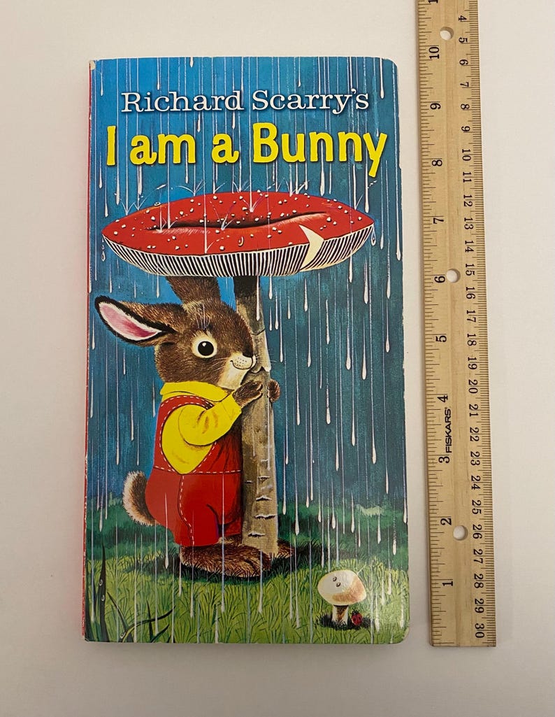 Vintage 199I Richard Scarry’s I Am A Bunny by Ole Risom Children’s ...