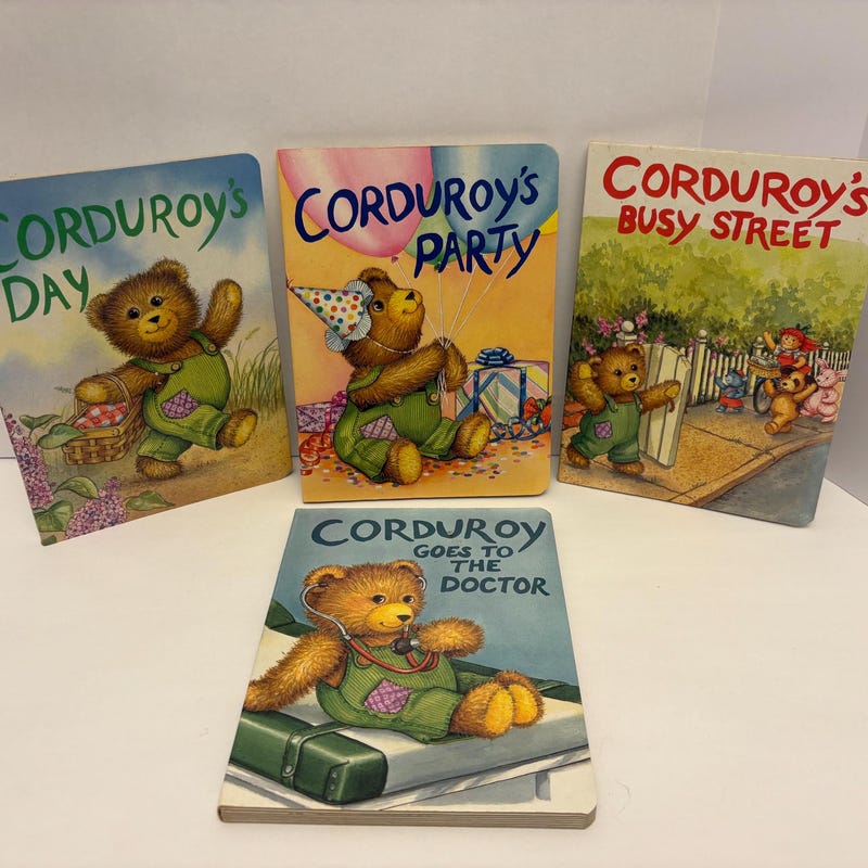 Corduroy Bear - Etsy