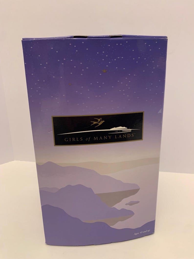 Vintage American Girl~girls of Many Lands~ Book, Box & Stands Included ...