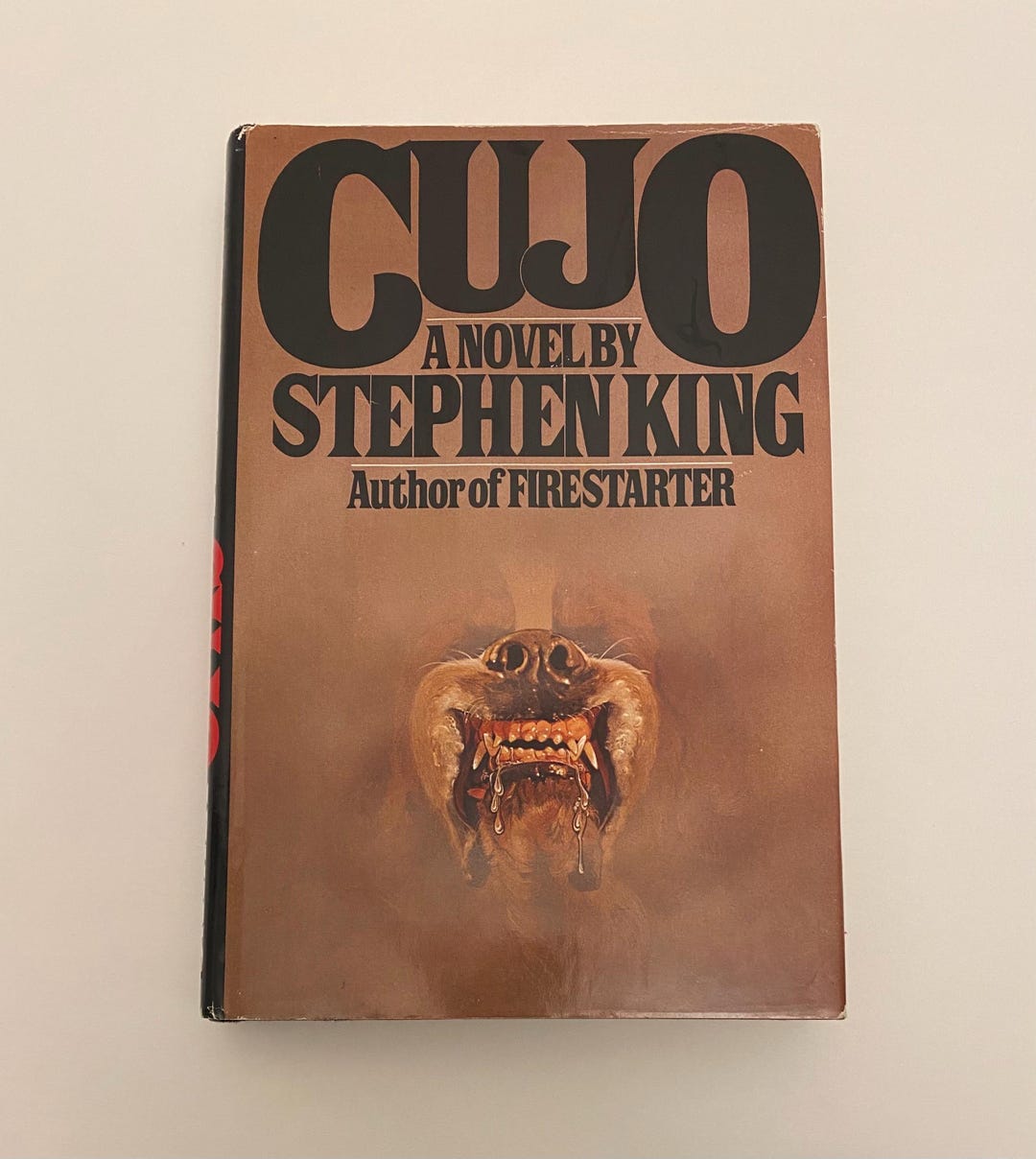 Cujo by Stephen King 1981 HC/DJ the Viking Press First Book Club ...