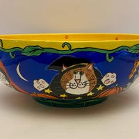 Calico Cat Pottery Ceramic Chip and Dip Tray - Etsy