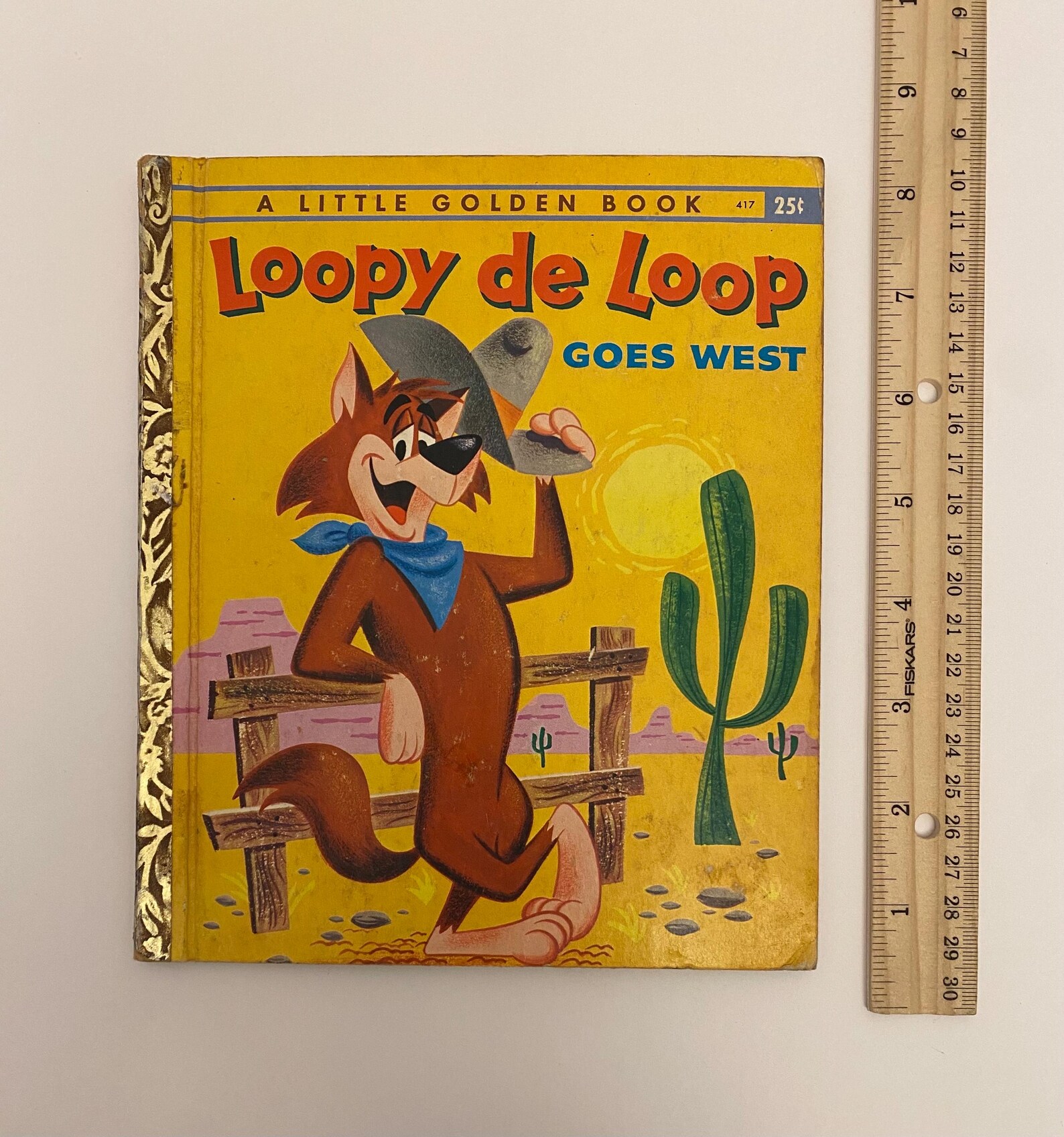 Vintage A Little Golden Book Loopy De Loop Goes West 1960 by Kathryn ...
