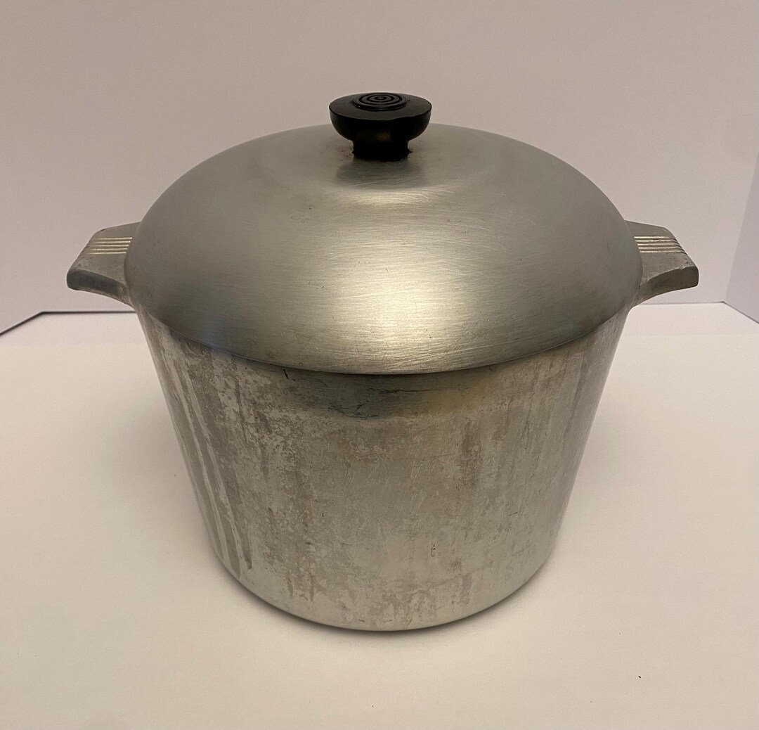 Vintage Wagner Ware Sidney O Magnalite Deep Stock Pot W/original Lid ...