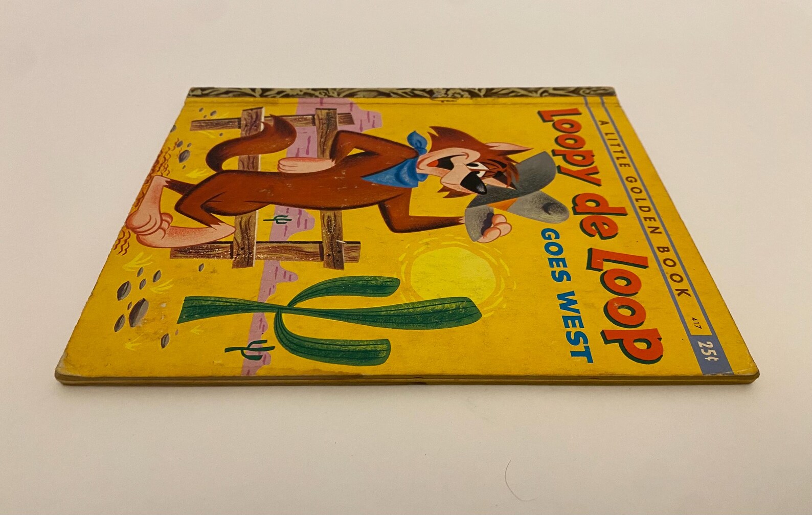 Vintage A Little Golden Book Loopy De Loop Goes West 1960 by Kathryn ...