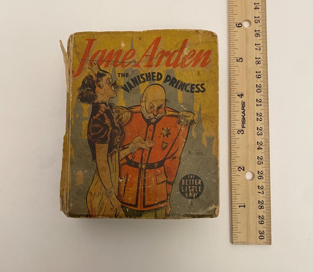 Jane Arden and the Vanished Princess-vintage Better Little Book-1938 (B ...