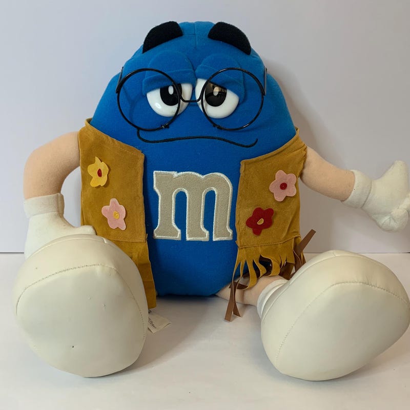 M and M Plush Toy - Etsy