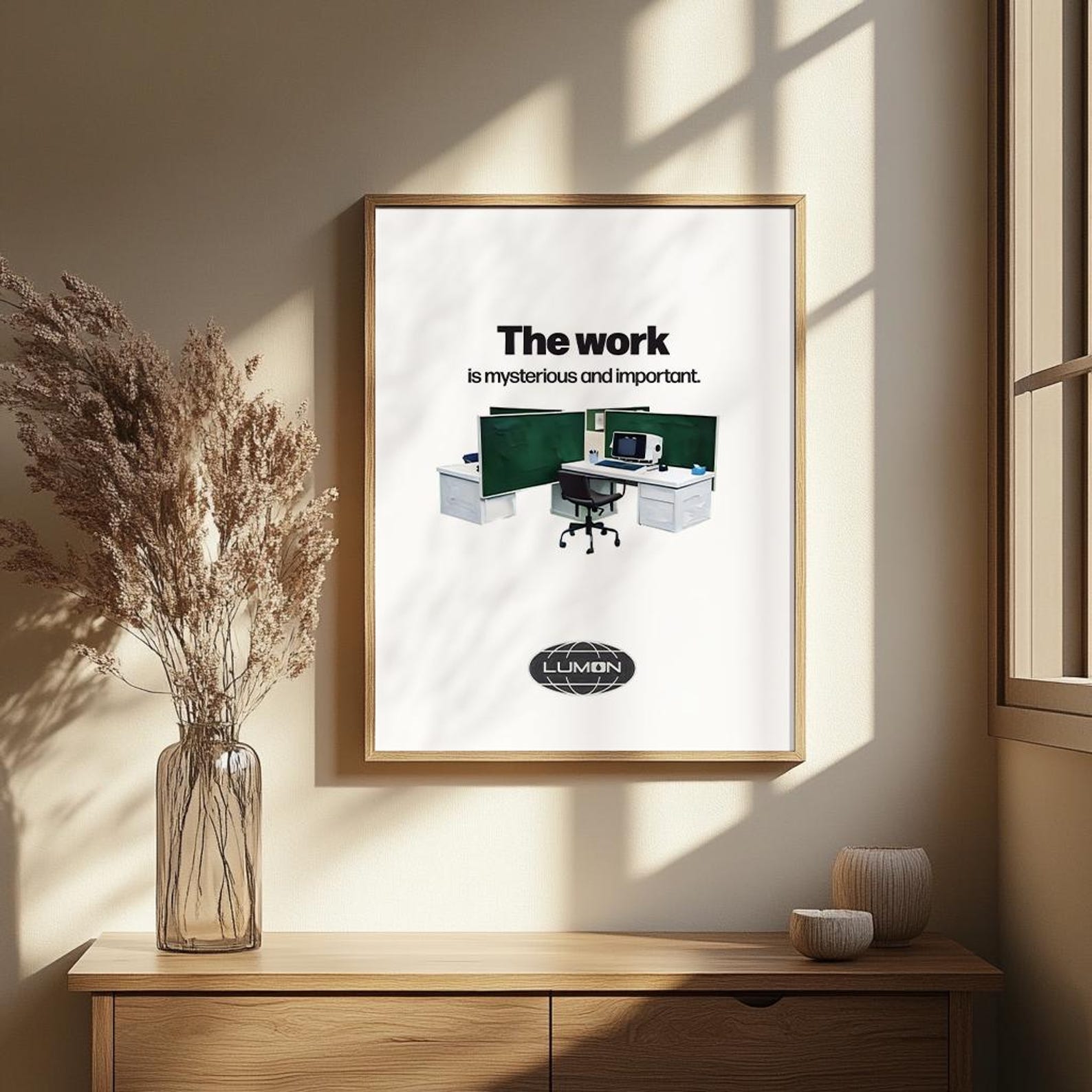 Severance Inspired Poster, Work is Mysterious and Important, Severance ...