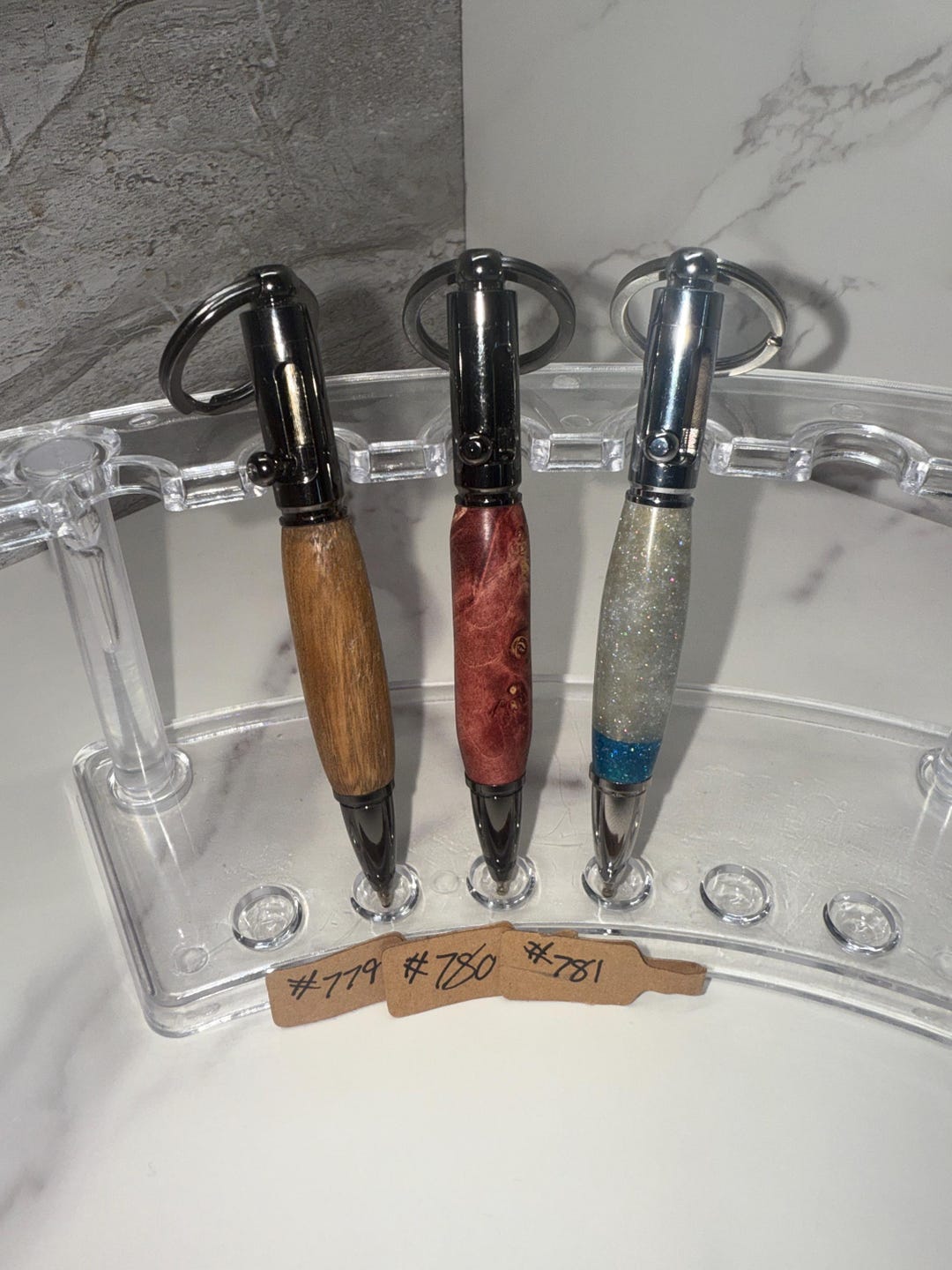 Bolt Action Key Chain Pens - Etsy