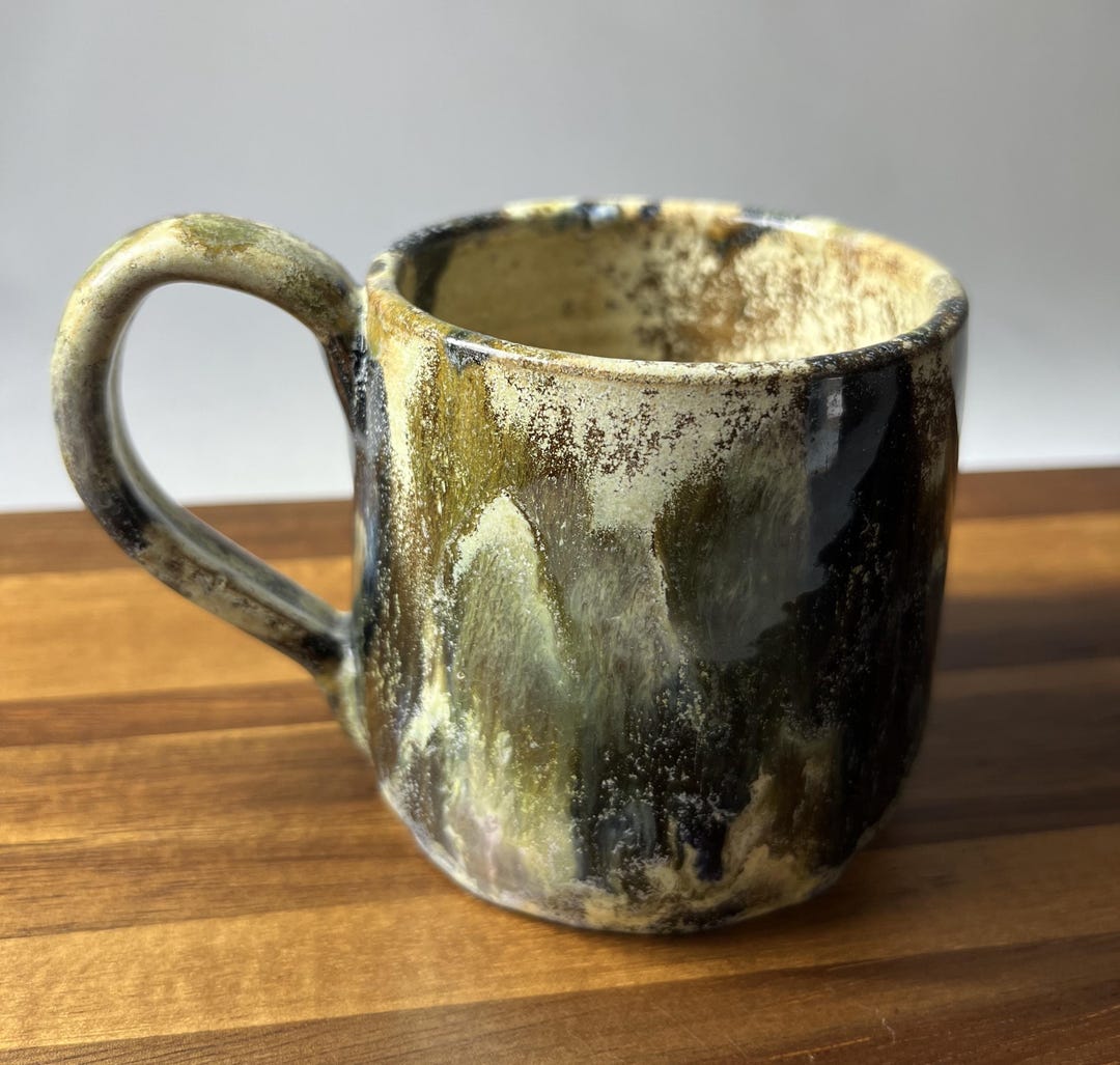 Vintage 2001 Cole Pottery Mug Sanford Nc-signed and Titled-love Me ...
