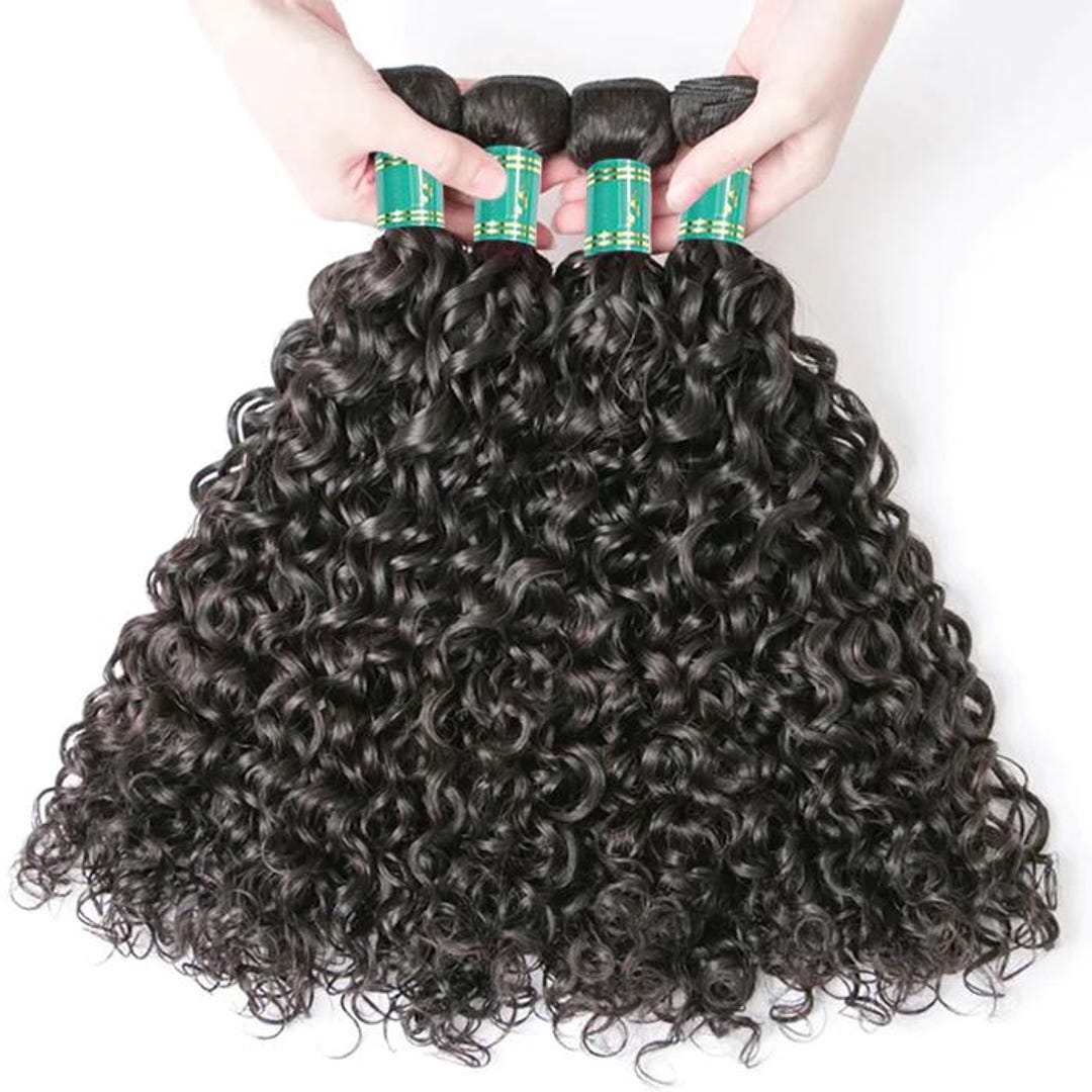 Blue Band Water Wave 100% Virgin Hair Bundles - Etsy