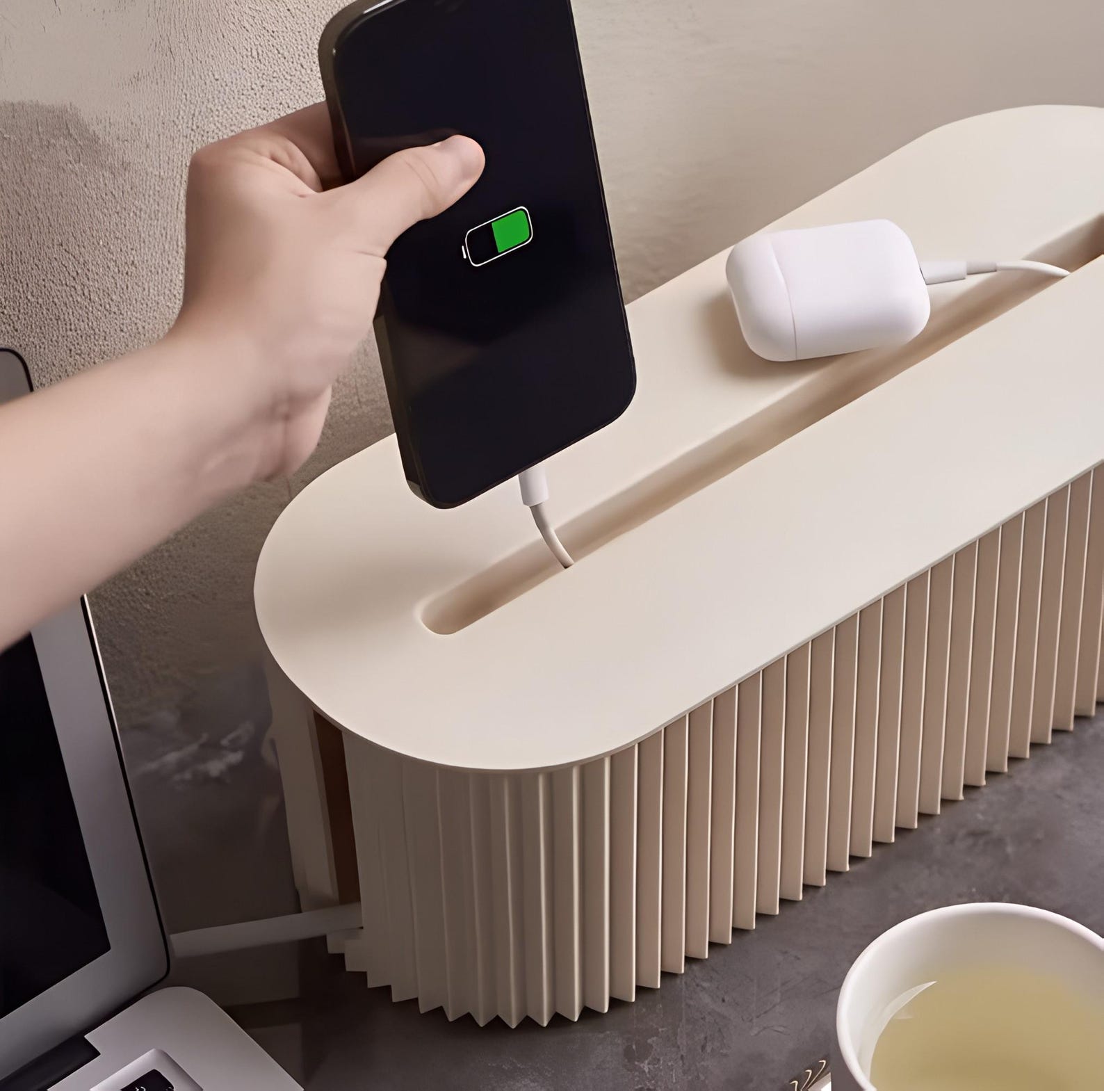 Cable Wire Organizer Storage Box, Wireless Wifi Router Organizer ...