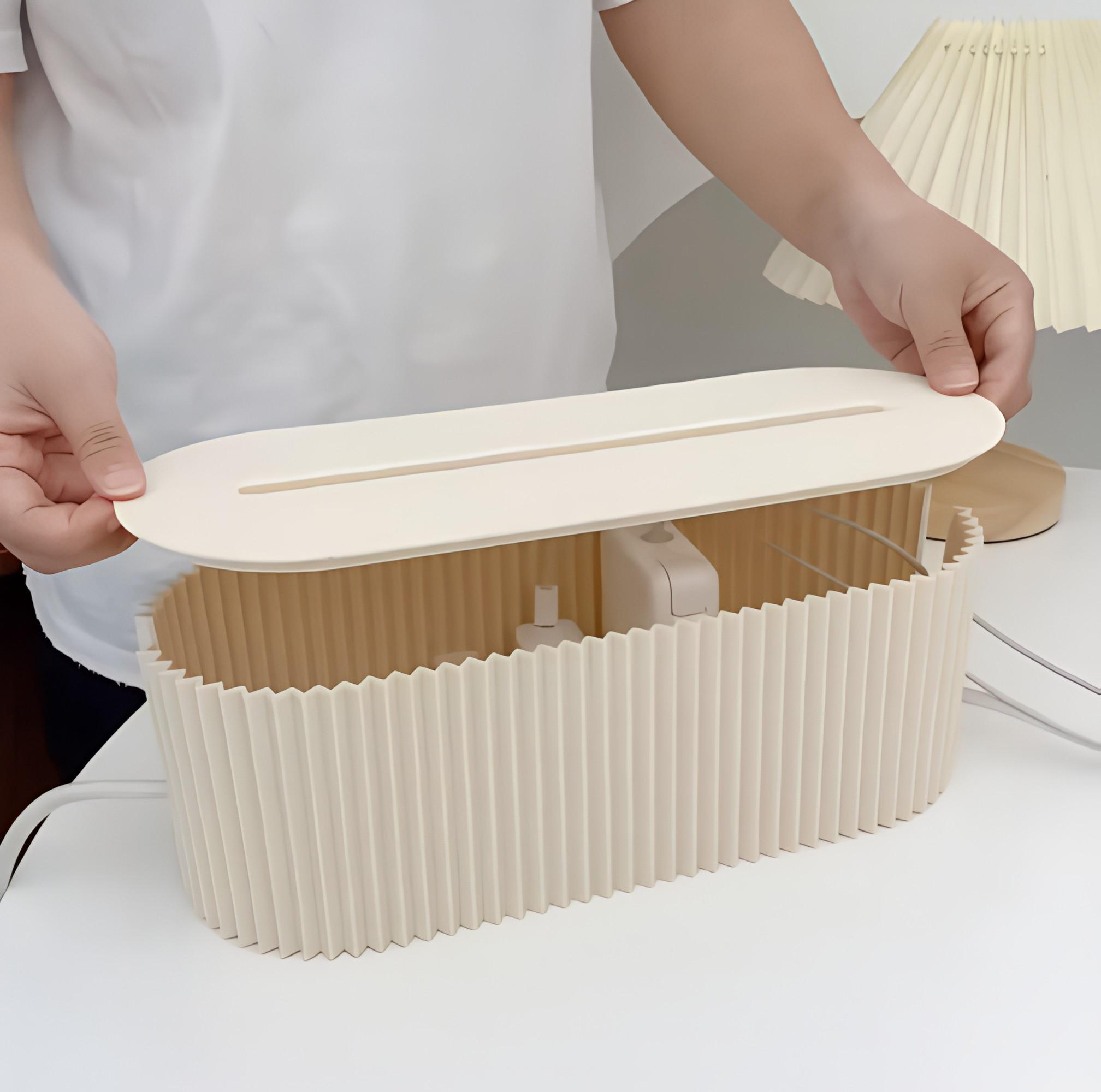 Cable Wire Organizer Storage Box, Wireless Wifi Router Organizer ...